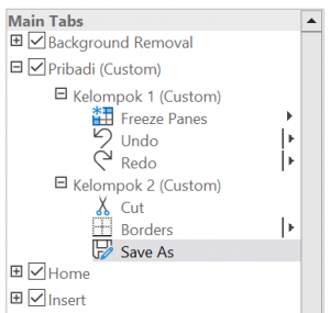Bagian-bagian dan Fungsi Ribbon Excel