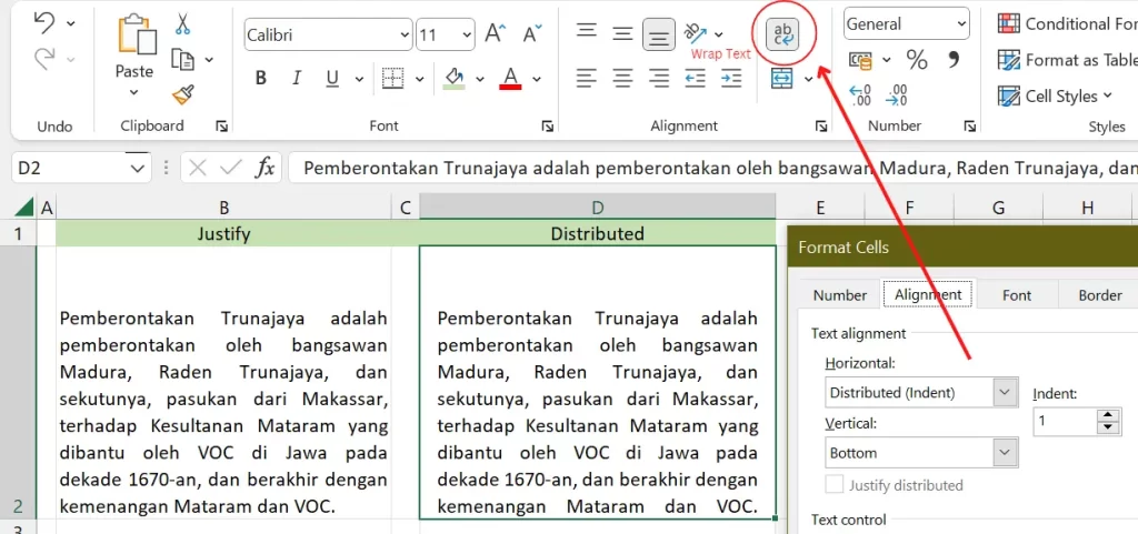 Cara Mengatur Alignment Dalam Excel | Excelandor