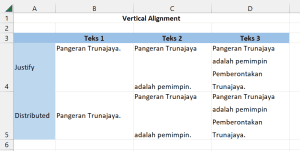 Cara Mengatur Alignment Dalam Excel