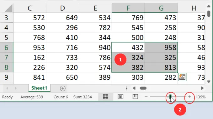 Cara Zoom di Excel (Zoom In dan Zoom Out) | Excelandor